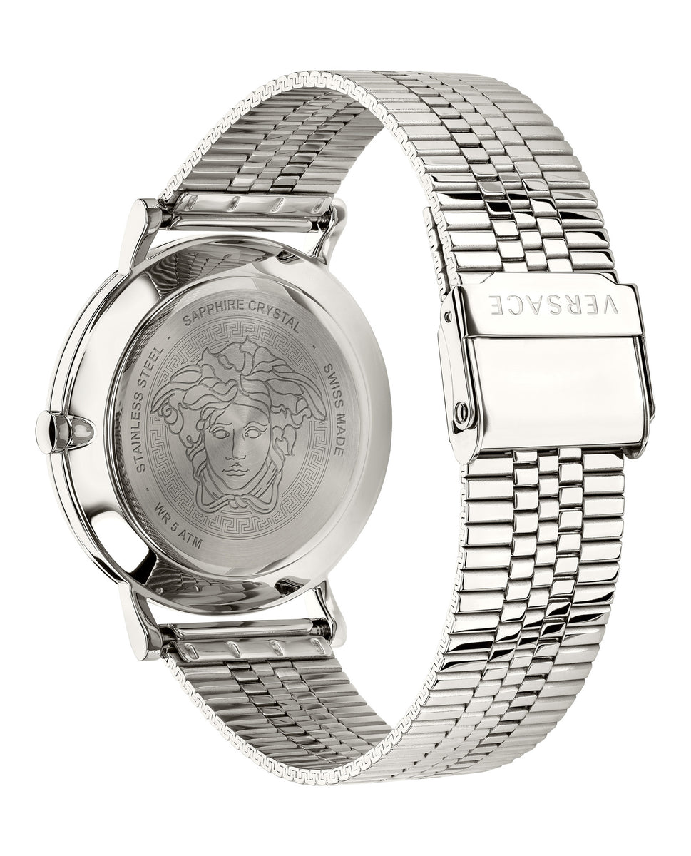 Versace Mens V-Essential Watches | MadaLuxe Time – Direct Luxury