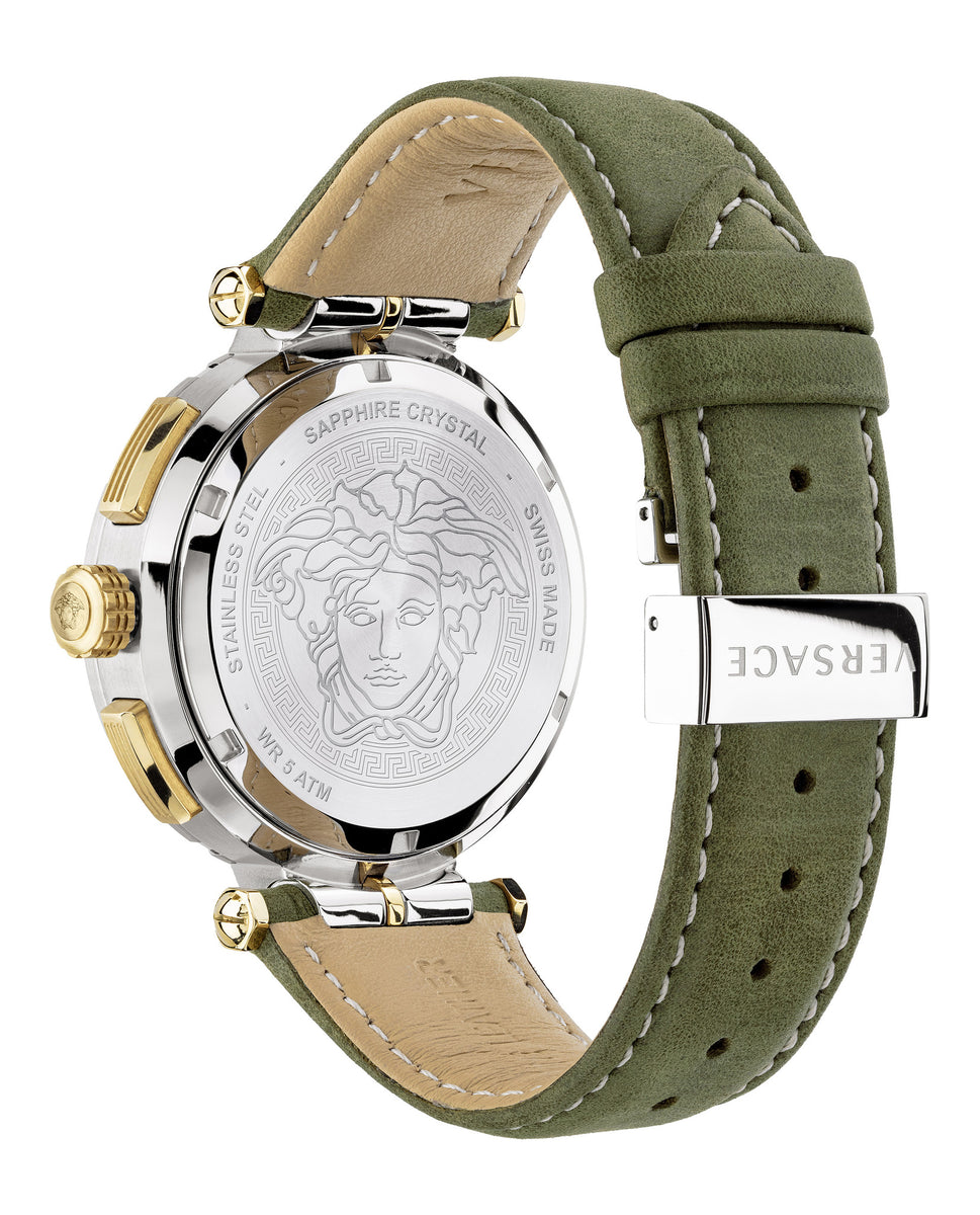 Versace Mens Greca Chrono Watches | MadaLuxe Time – Direct Luxury