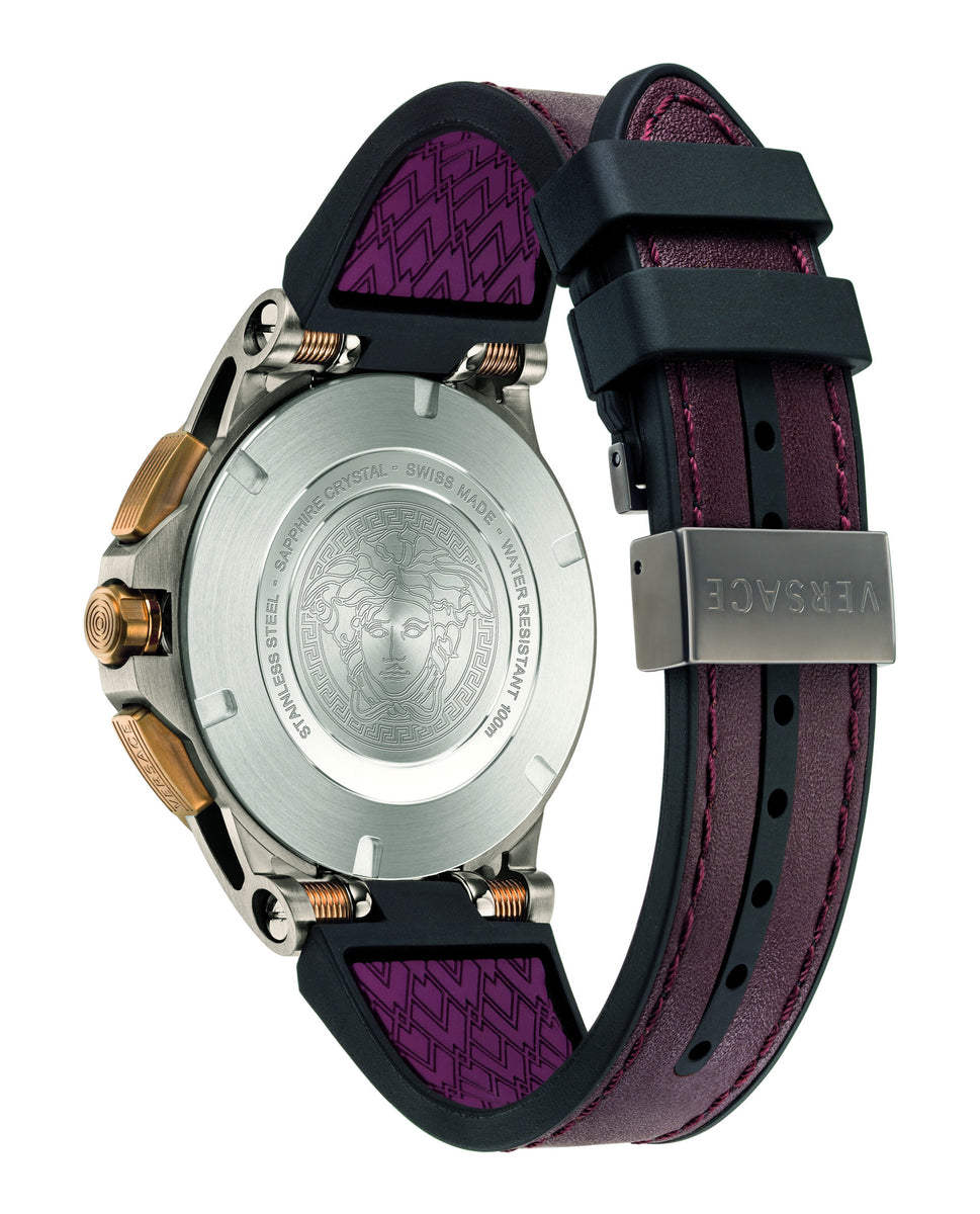 Versace Mens Sport Tech Watches | MadaLuxe Time – Direct Luxury
