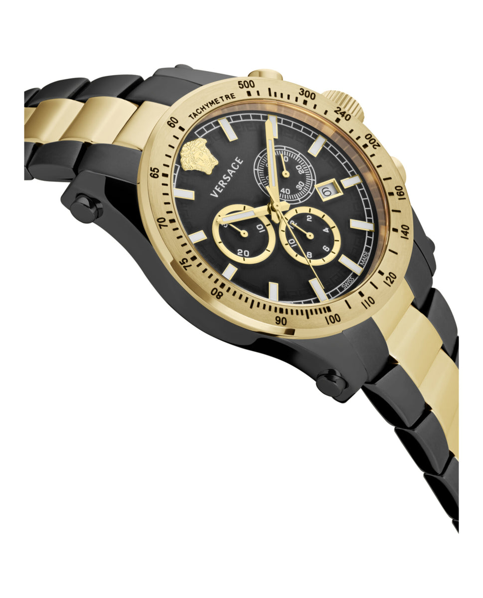 Versace Mens Chrono Sporty Watches | Direct Luxury